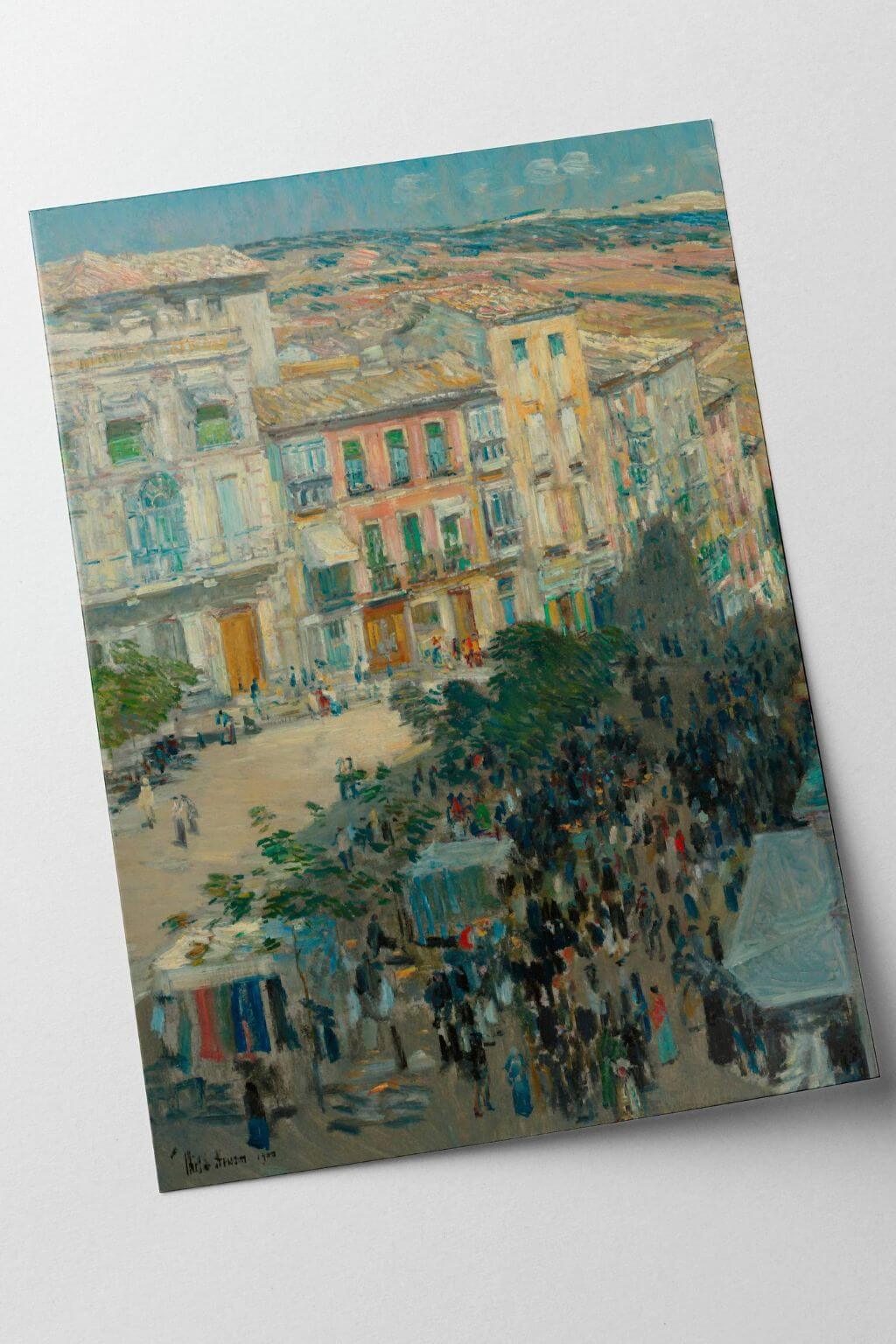 French Cityscape Art Print – Cultiverre