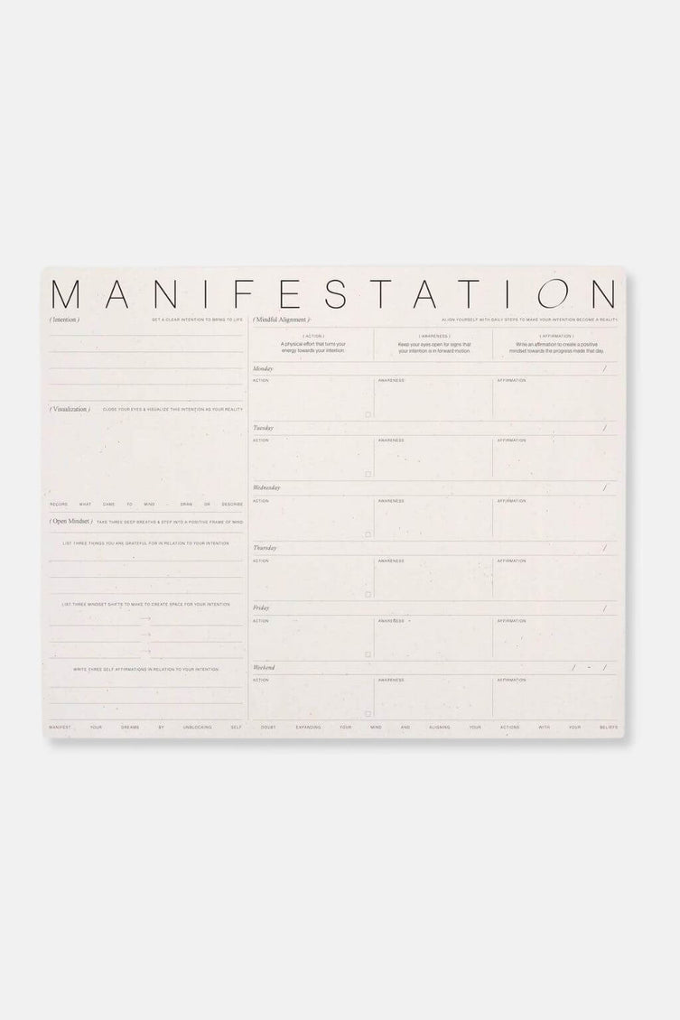 Manifestation Pad: a Companion for Actualizing Dreams