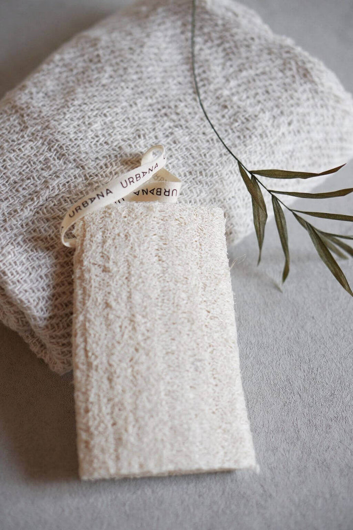 All Natural Loofah Sponge | Cotton Ribbon for Hanging – Cultiverre